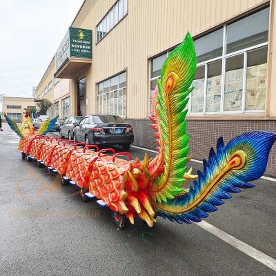 Cina Giostra Fenice Animatronica Fatta su Misura a Moneta per Centri Commerciali, Carico 100kg in vendita