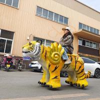 Quality Steel Frame Animatronic Animal Ride Scooter Remote Control Customized Sizes for sale