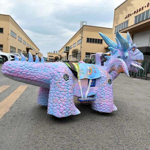Quality Jurassic Park Electric Ride On Dinosaur 350W 100kg Load Lifelike Animatronic for sale