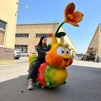 Quality Steel Frame Electric Dinosaur Ride On Large Size 250W Coin Operated For for sale