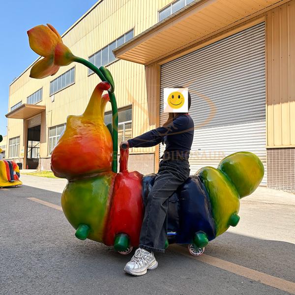 Quality Steel Frame Electric Dinosaur Ride On Large Size 250W Coin Operated For for sale