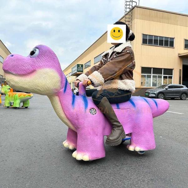 Quality Customizable Motorized Ride On Dinosaur For Amusement Parks 100kg Capacity for sale