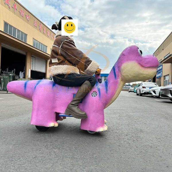 Quality Customizable Motorized Ride On Dinosaur For Amusement Parks 100kg Capacity for sale