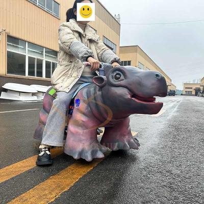 China 350W 100kg Load Electric Ride On Dinosaur Motorized Operation Animatronic Dinosaur for sale