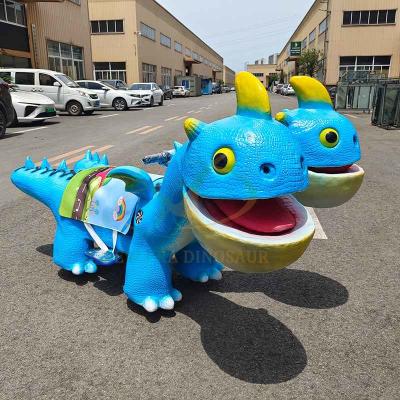 Cina Passeggiata elettrica di dinosauri animatronici con telecomando per parchi di divertimenti in vendita