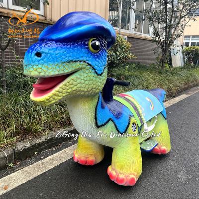 Cina Colori vibranti Dinosauro commerciale Passeggiata di divertimento Capacità 100 kg Per bambini in vendita