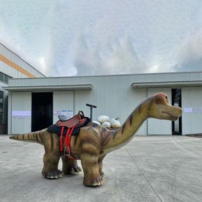 Cina Design realistico di Brachiosaurus, giostra animatronica di dinosauro per parchi a tema in vendita