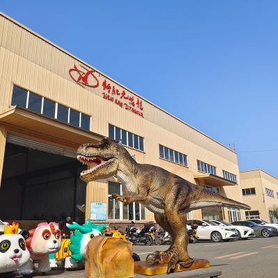 Cina Modello di dinosauro T-Rex animatronico realistico con sensore a infrarossi in vendita