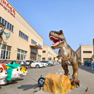 Cina Modello di dinosauro T-Rex animatronico realistico con sensore a infrarossi in vendita