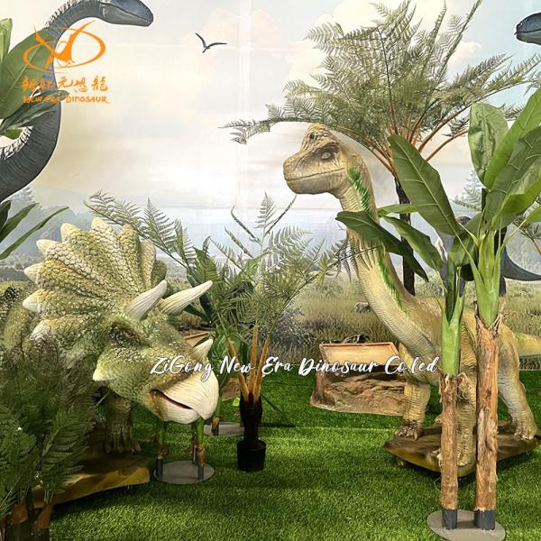 Quality Waterproof Realistic Dinosaur Animatronic with Infrared Sensor for sale
