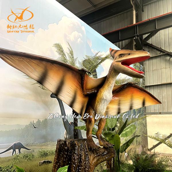 Quality CE Certified Simulated Animatronic Pterosauria Dinosaur Model For Amusement Park for sale