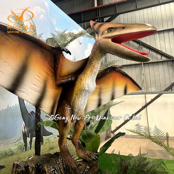 Quality CE Certified Simulated Animatronic Pterosauria Dinosaur Model For Amusement Park for sale