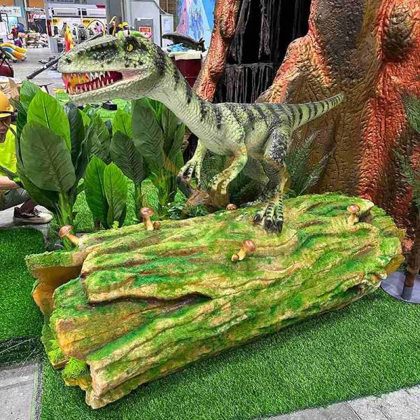 Quality Theme Park Realistic Dinosaur Animatronic Mechanical Model Weather Proof for sale