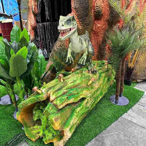 Quality Theme Park Realistic Dinosaur Animatronic Mechanical Model Weather Proof for sale