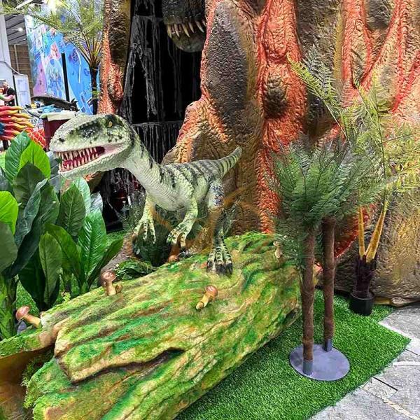 Quality Theme Park Realistic Dinosaur Animatronic Mechanical Model Weather Proof for sale