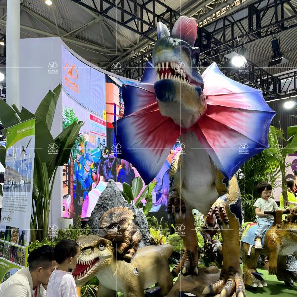 Quality Jurassic Park Life Sized Animatronic Dinosaur Model With Sounds And Movements for sale
