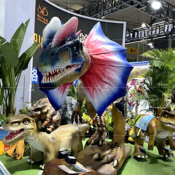 Quality Jurassic Park Life Sized Animatronic Dinosaur Model With Sounds And Movements for sale