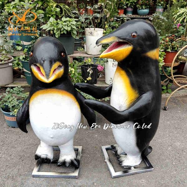 Quality Realistic Design Animatronic Animal Robot Animatronic Penguin For Children for sale