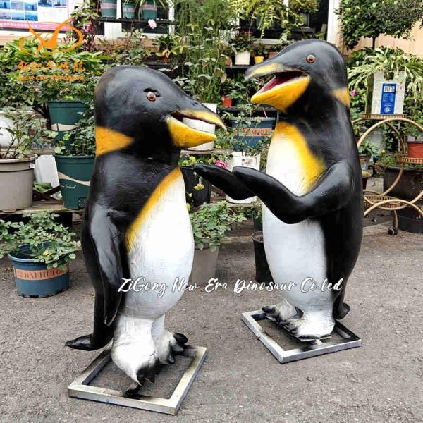 Quality Realistic Design Animatronic Animal Robot Animatronic Penguin For Children for sale
