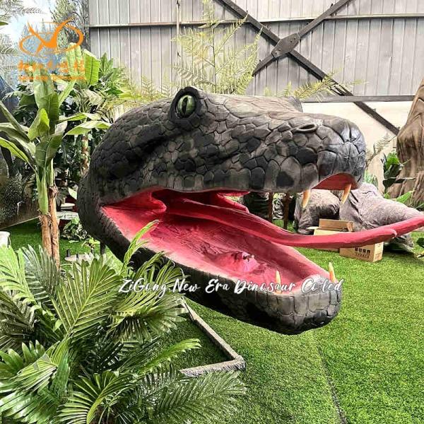 Quality Robot Weatherproof Design Animatronic Snake Model For Exhibition And Decoration for sale