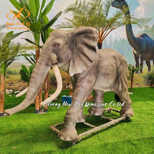 Quality Realistic Animal Simulations Animatronic Animals Elephants For Jurassic Park for sale