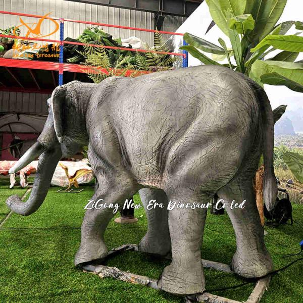Quality Realistic Animal Simulations Animatronic Animals Elephants For Jurassic Park for sale