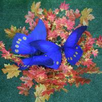 Quality Realistic Robot Life Size Butterfly Animatronic Infrared Sensor Control For for sale