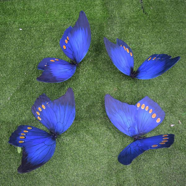 Quality Realistic Robot Life Size Butterfly Animatronic Infrared Sensor Control For for sale
