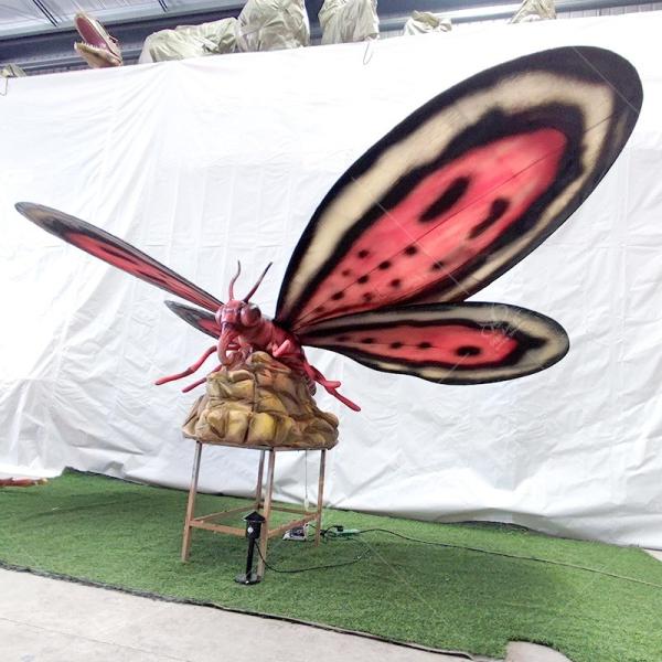 Quality Steel Frame Realistic Animatronic Insect Butterfly Simulation Model For Home for sale