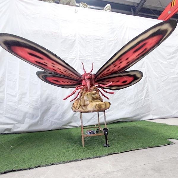 Quality Steel Frame Realistic Animatronic Insect Butterfly Simulation Model For Home for sale