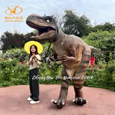 China Commercial Realistic Dinosaur Costume , Sound Effects Animatronic Dinosaur Suit 3m-4m for sale