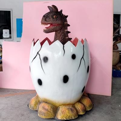 China 110V 50Hz Or 220V 60Hz Animatronic Dinosaur Egg Model For Theme Parks for sale