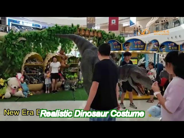 Verkleidung des realistischen Dinosauriers Blu para adultos