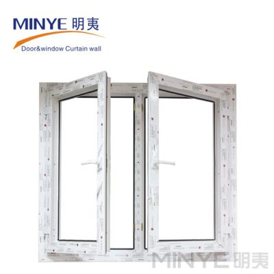 China 2.0mm Thickness Turkey PVC Windows and Doors with Security Function for sale