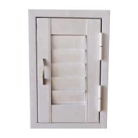 China Manual Strap Control Multi-Functional Aluminum Shutter Window 6063-T5 Custom Sizes for sale