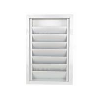 China Manual Strap Control Multi-Functional Aluminum Shutter Window 6063-T5 Custom Sizes for sale