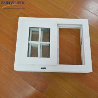China UPVC Small Sliding Window Modern Design Horizontal Opening 30dB Soundproof for sale