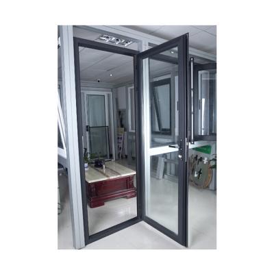 China Modern Design Waterproof Aluminum Alloy Sound Proof Folding Door with Tempered Glass for sale