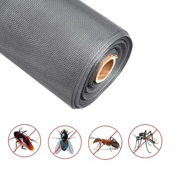 Quality Interior Black Fiberglass Screen Keep Mosquitoes Out and Allow Air Flow for sale