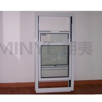 China Janela deslizante de UPVC com vidro duplo vidrado duplo temperado arco superior círculo para cima para baixo vidro à venda