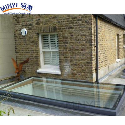 China Chinese Sale Durable Aluminum Window Frames for American House Courtyard Skylight for sale