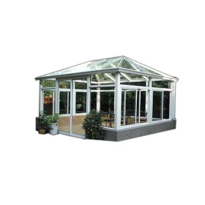 Cina Cornice di profilo in alluminio Sala giardino invernale con doppio vetro e triangolo taglio stampaggio in vendita