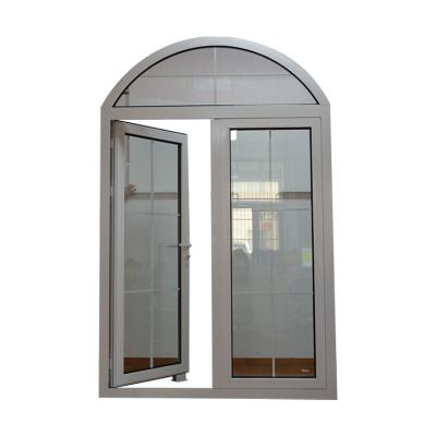 Cina Disegno di porta principale in alluminio a griglia bianca residenziale con configurazioni di dimensioni personalizzate in vendita