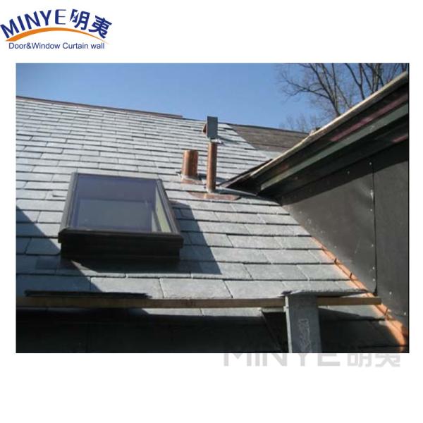 Quality Aluminum Skyview Roof Window with Swing Open Style and Sound Proof Sun Shade for sale