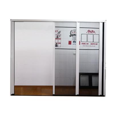 China Retractable Open Style Customized Triple Mosquito Net Sliding Screen Door And Window for sale