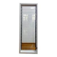 China Low-E Glass Electric Exterior Rolling Shutter Window 5mm+12A+5mm Horizontal Opening Pattern for sale