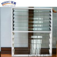 China Low-E Glass Electric Exterior Rolling Shutter Window 5mm+12A+5mm Horizontal Opening Pattern for sale