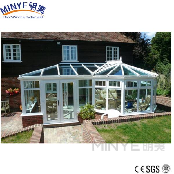 Quality Solid Colors Aluminum Sun Rooms with High Wind Resistance 3000 pa in Shanghai for sale