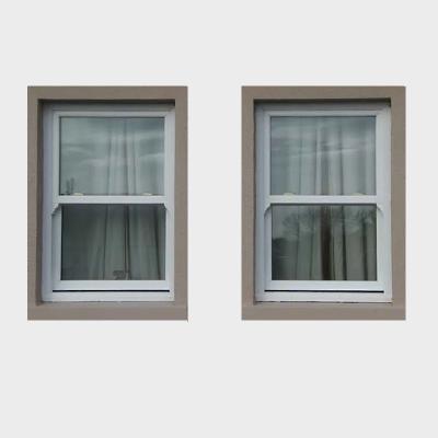 中国 折りたたむスクリーン 現代のデザイン UPVC 上下滑り窓 販売のため