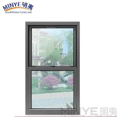 China Top- Vertical Sliding Window with Anodized Profile Finish and Modern Design Style for sale